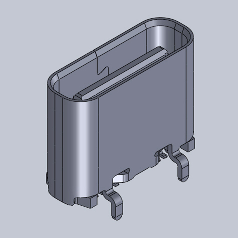 USB 3.2 Type-C Female connector, 24Pin Vertical, TYPE-CF-24S-01 ...