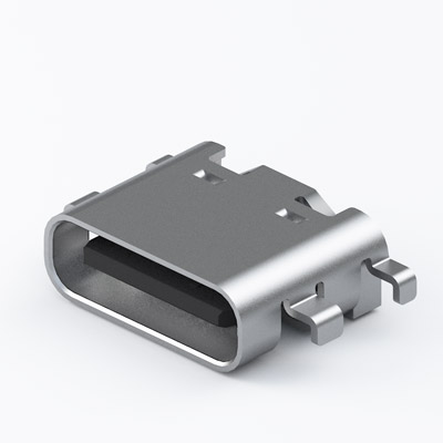 USB 2.0 Type-C female Connector, 6Pin, TYPE-CF-06RM-01 - Fullglory ...