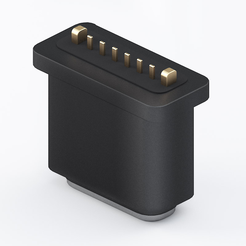 TYPE-CF-W-06-D-V-001 USB 2.0 Type-C (Female) 6-Pin DIP – 10.4 mm ...