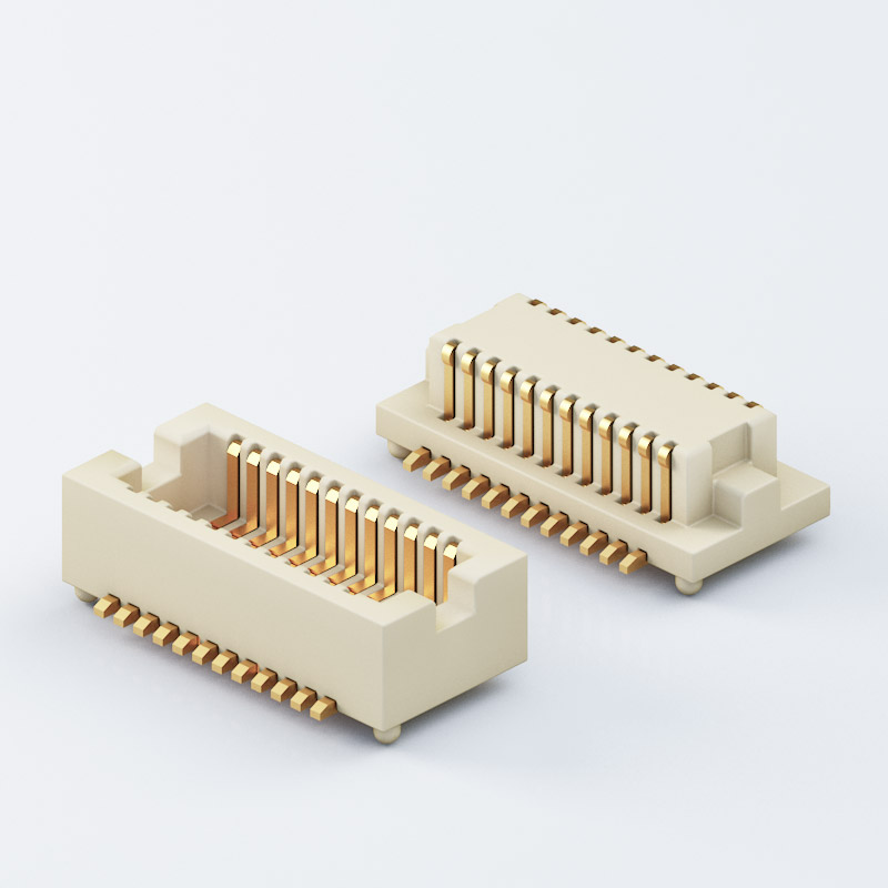 Pitch 0.5 mm 180° SMT Board-to-Board Connector with 3.0–5.0 mm Stack ...