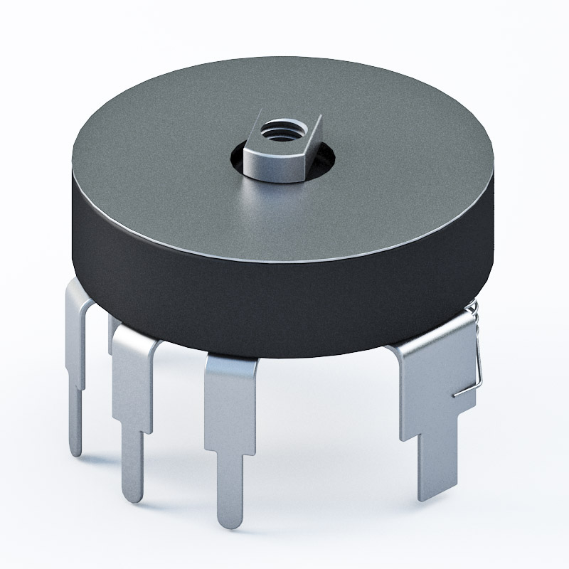DIP ST OD Potentiometer, Variable Resistor, 16.5 mm Diameter, Body ...