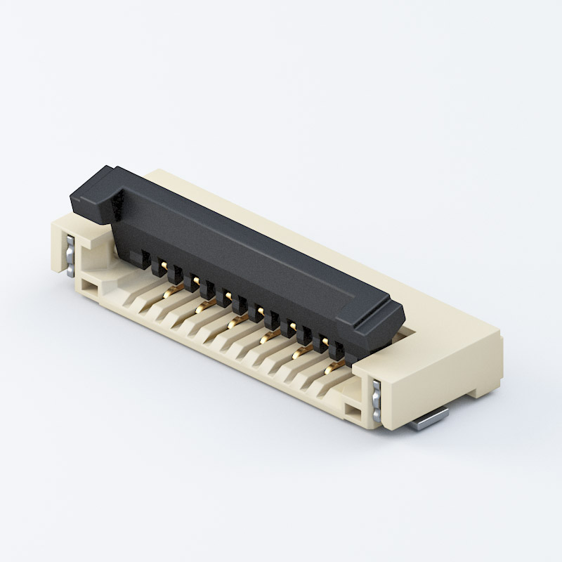 1.0 mm Pitch H:1.5 mm Front-Flip FPC Connector – High-Density Ultra ...