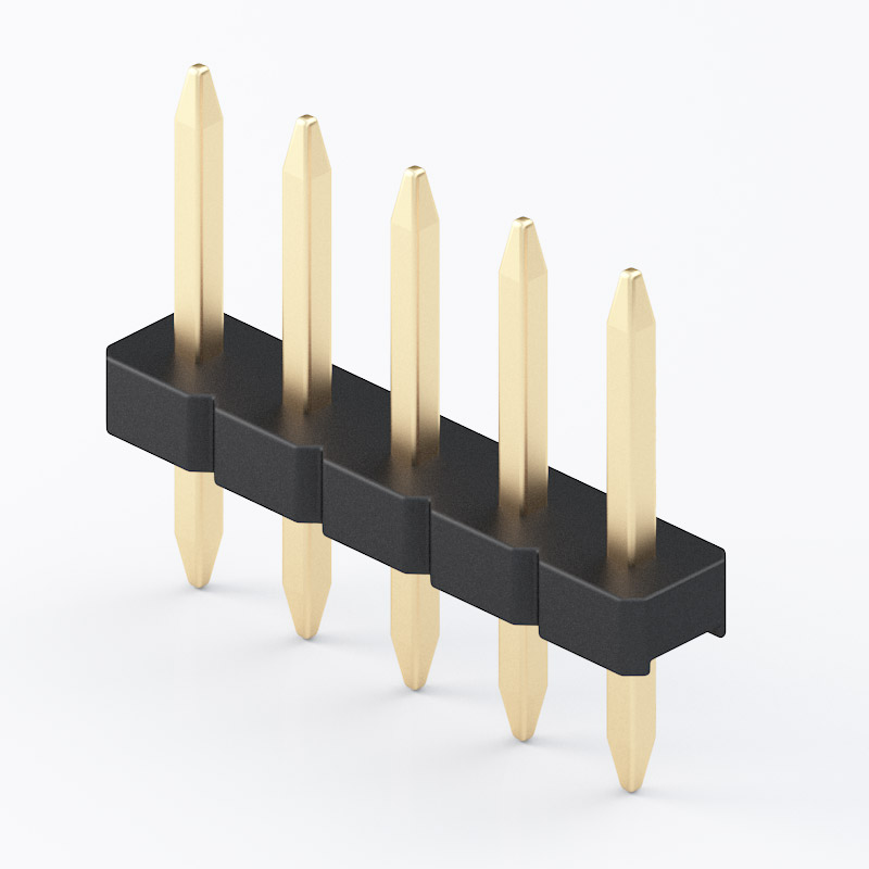 2.54 Pitch Single-Row 180° DIP Pin Header (1.50 mm Height) – Reliable ...