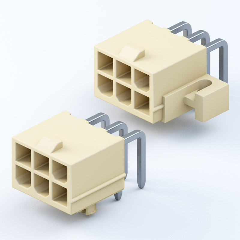 FGMX42MFJRDR-01 / 02 4.20 mm 線對板連接器 | Molex Mini-Fit Jr. 5569 | 福軒科技 ...
